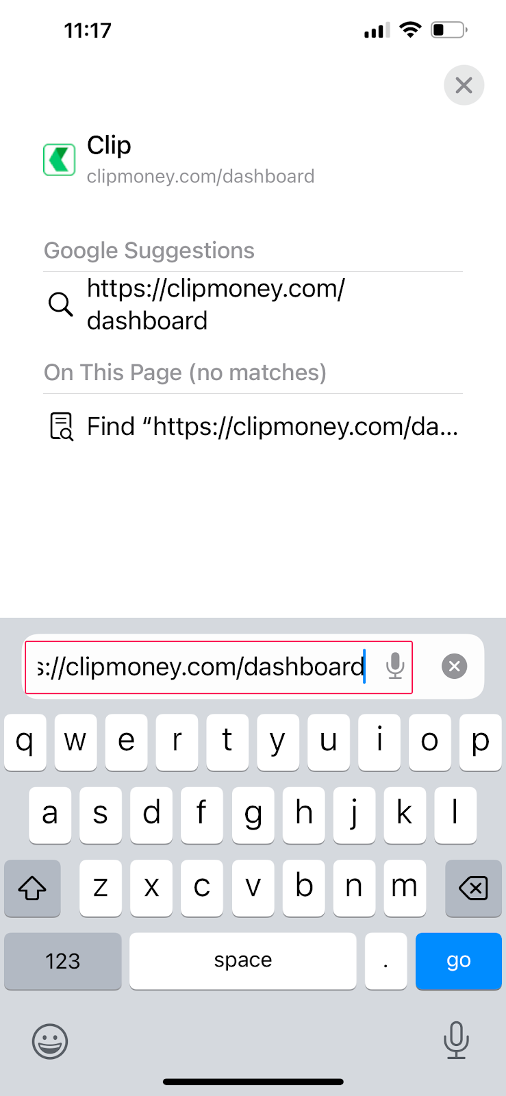 Create a Shortcut to the Clip Cashboard on iOS Devices – Clip Money Inc.